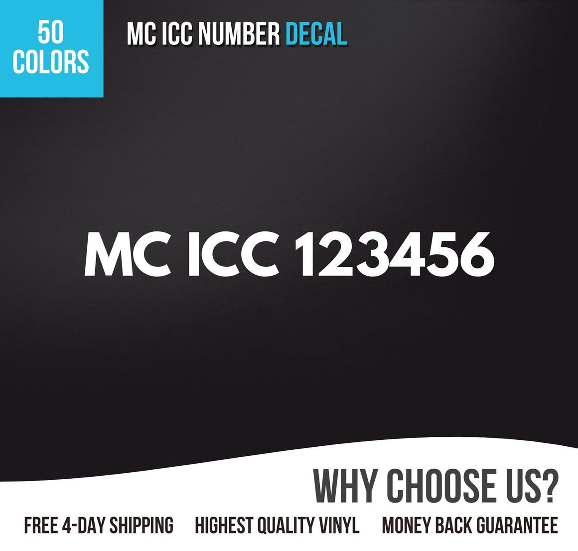 Custom Vinyl Lettering Decals & Stickers for Business. USDOT Compliant ...