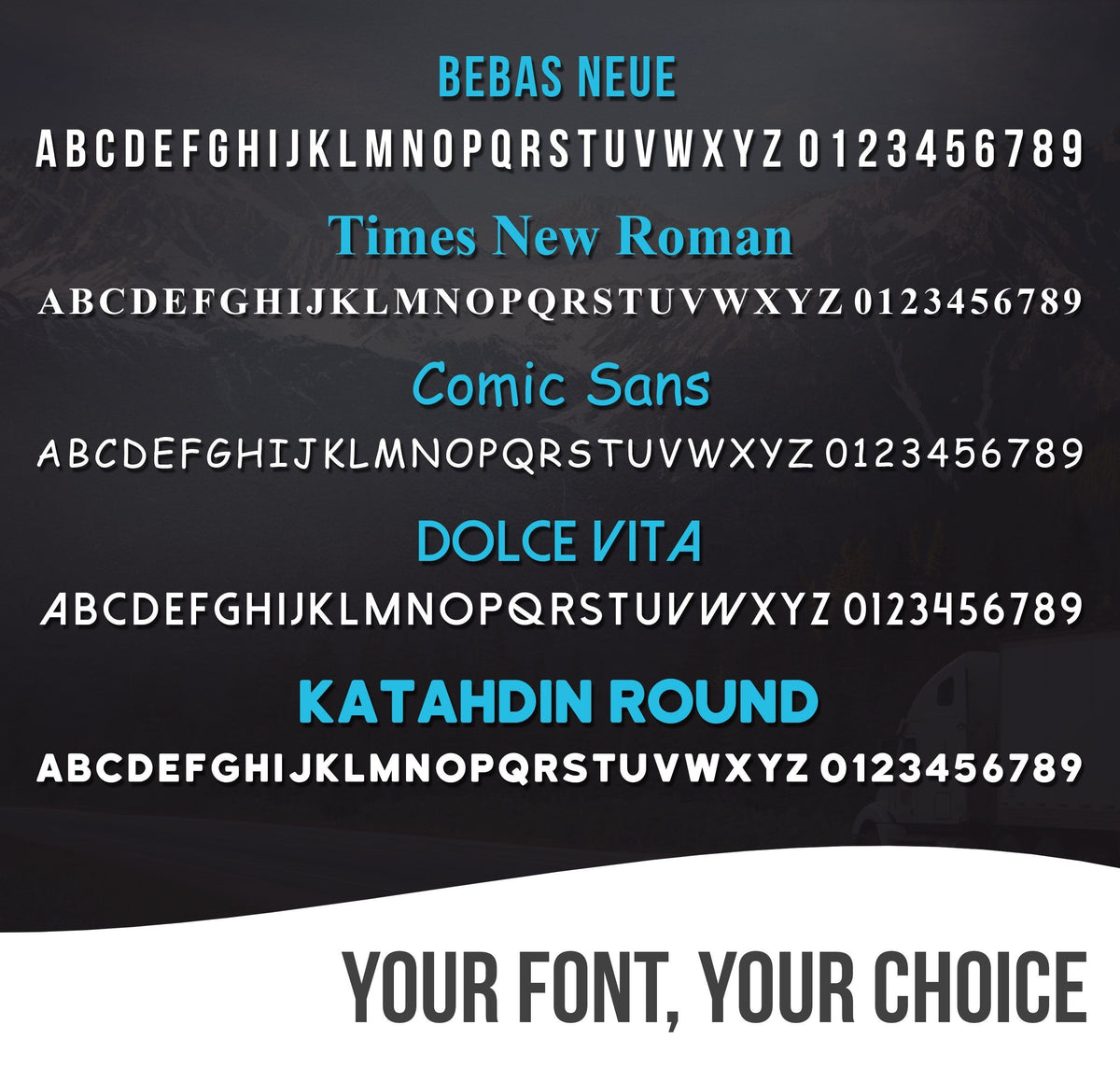 PA PUC Number Truck Decal (Set of 2) – VINYL TRUCK DECALS