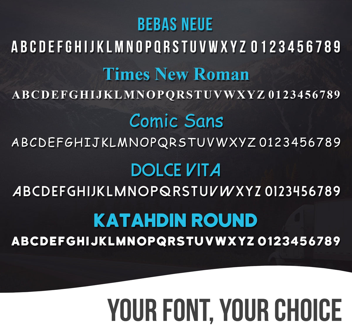 Custom Mud Flaps | Create Your Own Mudflaps | 4 Lines of Text | (Pair ...