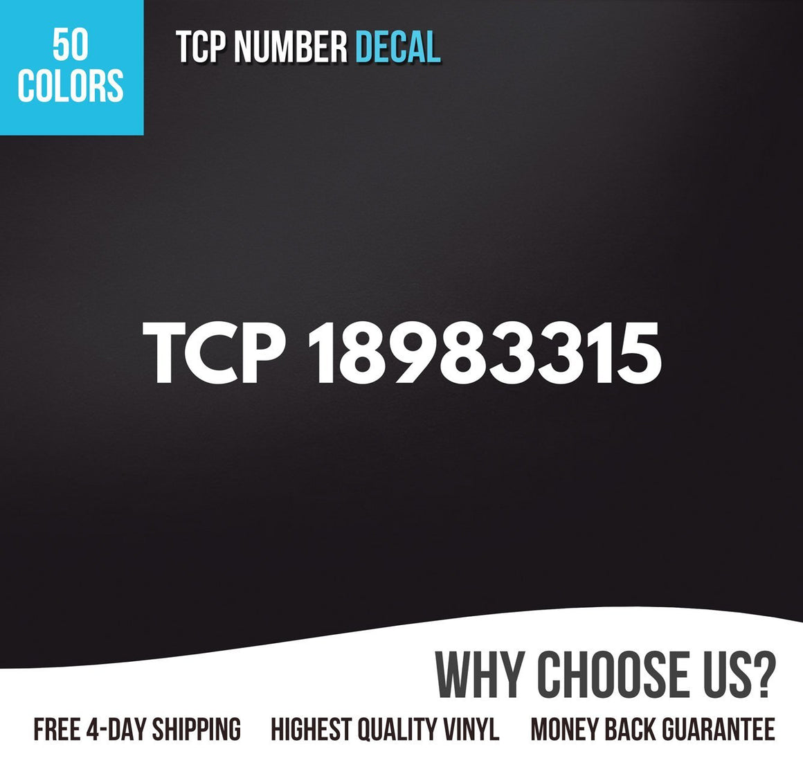 Custom Vinyl Lettering Decals & Stickers for Business. USDOT Compliant ...